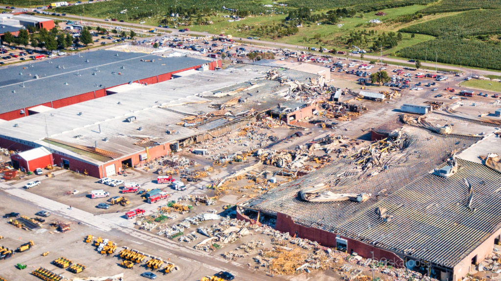 Storm Damages Vermeer Facility But Not Their Spirit - Oskaloosa News ...
