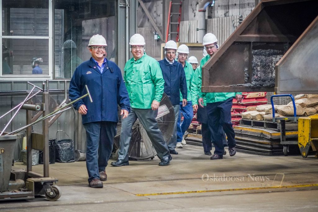 CLOW Valve Shares Improvements To Facility - Oskaloosa News | Oskaloosa ...