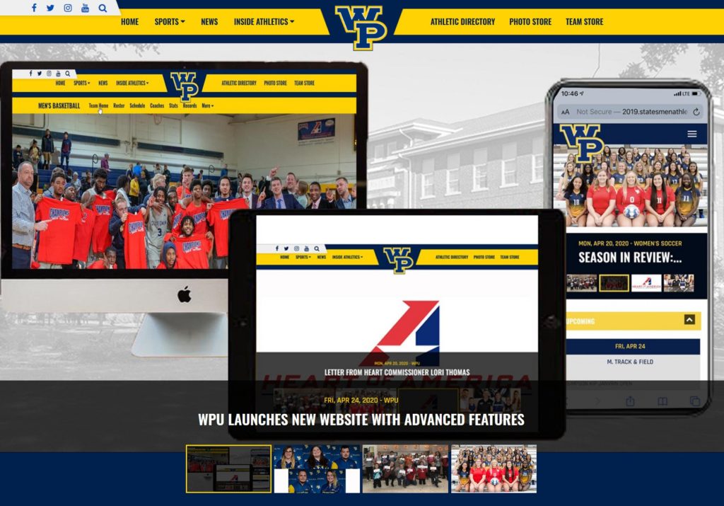 WPU Launches New Website with Advanced Features - Oskaloosa News ...